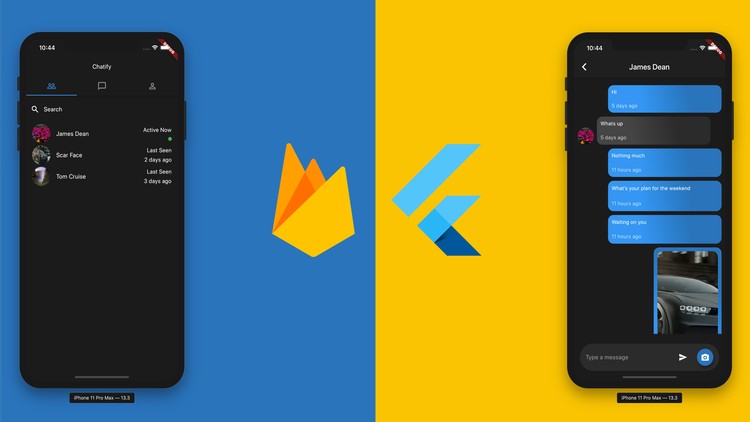 Build A Chat Application With Firebase, Flutter and Provid | RoyalBosS