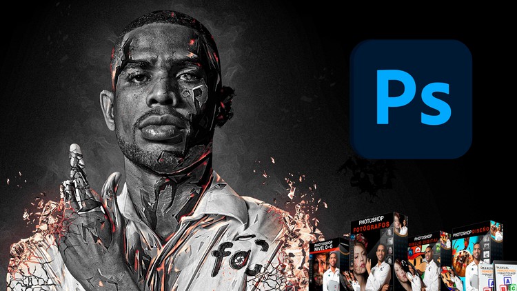 Maestría de Photoshop | 7 cursos + 30 Horas + 300 leccione | RoyalBosS