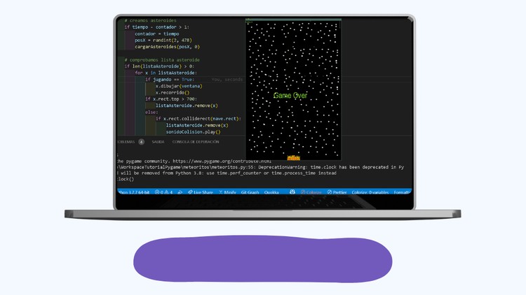 Crea tu propio juego con Python | RoyalBosS