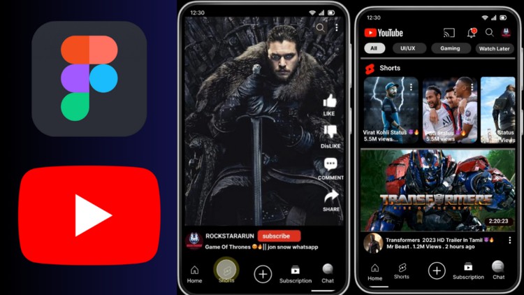 Beginner UI UX YouTube Design Course From Scratch In Figma | RoyalBosS