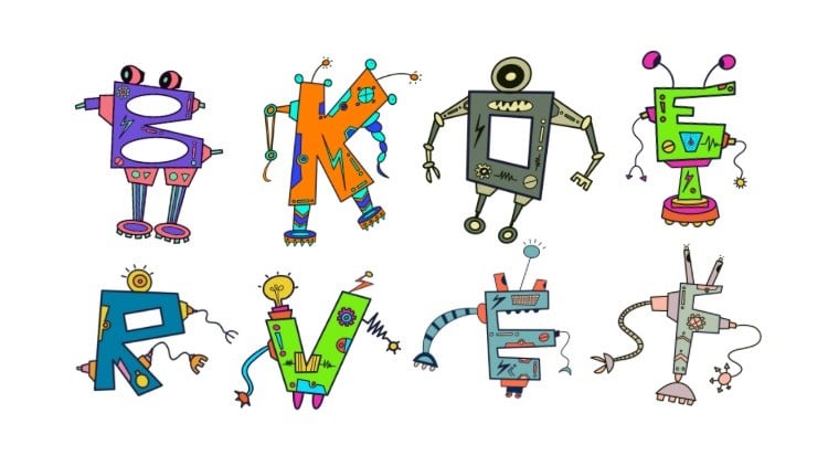 Draw Cute Alphabet Robot With Procreate | RoyalBosS