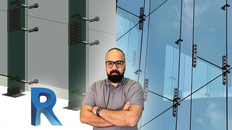 BIM- Revit Parametric Families- Fin Glass Modeling | RoyalBosS