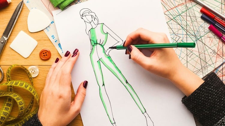 Where Fashion Design Begins: Complete Model Drawing | RoyalBosS