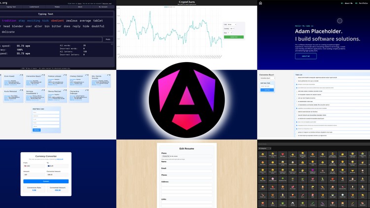 30 Days of Angular: Build 30 Web Projects with Angular 19 | RoyalBosS