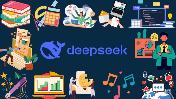 DeepSeek AI Complete Guide for 20 Productive-Ethical Tasks | RoyalBosS